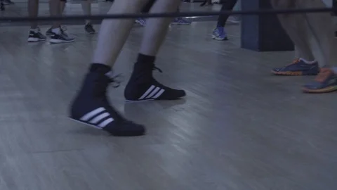Boxer`s Feet. Boxing | Stock Video | Pond5