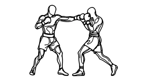 Fight Drawings Drawings Drawings Drawings Drawings Cartoons Stock Video ...