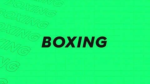 Boxing green rows intro stream up attrac... | Stock Video | Pond5