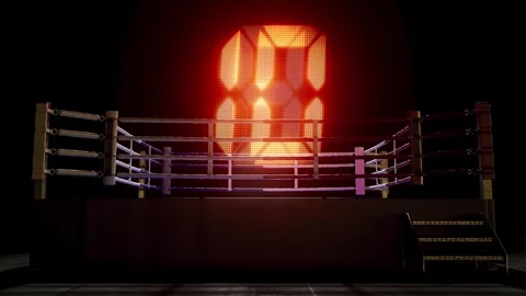 3D Boxing Ring Stock Video Footage | Royalty Free 3D Boxing Ring Videos ...