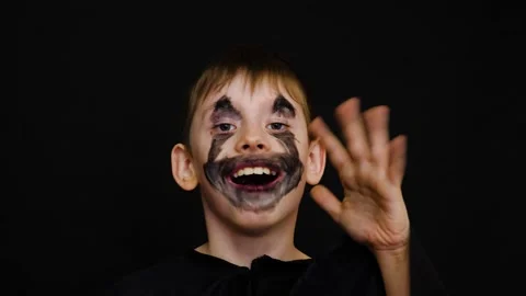 Boy Facepaint Stock Videos – Royalty-Free HD & 4K Videos