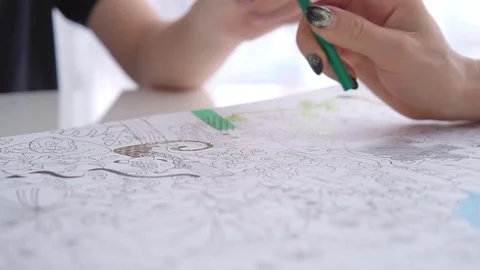 Coloring Pages Stock Video Footage | Royalty Free Coloring Pages Videos ...