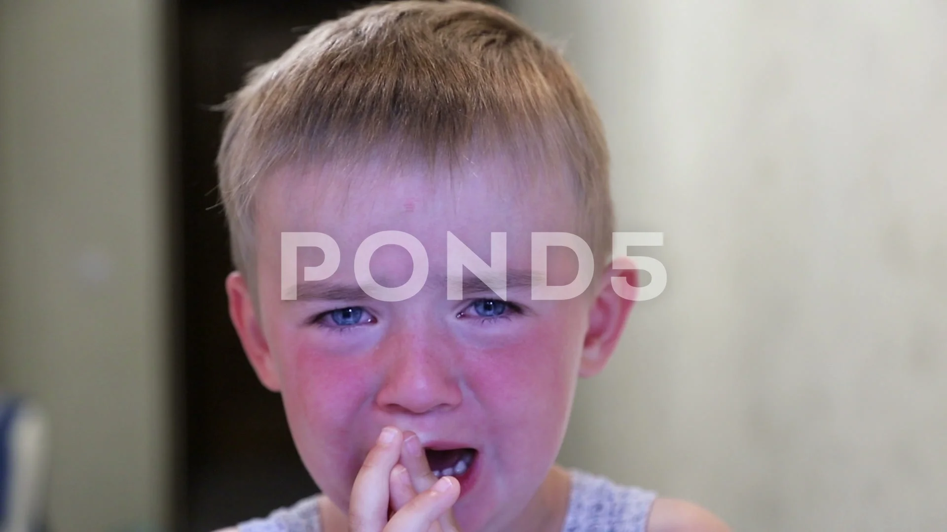 Crying Faces Of Children