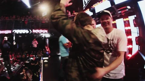 Get On Stage Stock Video Footage | Royalty Free Get On Stage Videos | Pond5