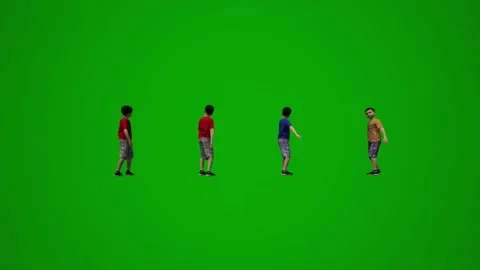 Running Green Screen Stock Video Footage | Royalty Free Running Green ...