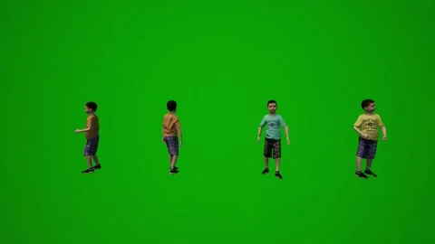 Green Screen Crowd Running Stock Footage ~ Royalty Free Stock Videos ...