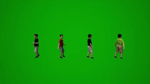 Crowd Running Green Screen Stock Videos – Royalty-Free HD & 4K Videos ...