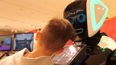 Robot Human Boy Stock Videos – Royalty-Free HD & 4K Videos
