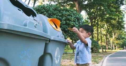 A Park Throw Garbage Stock Footage ~ Royalty Free Stock Videos | Pond5