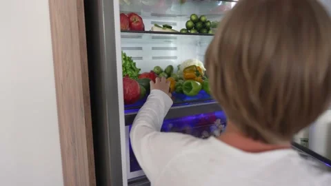 Opening Refrigerator Stock Videos – Royalty-Free HD & 4K Videos