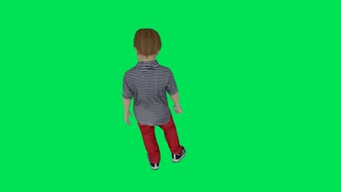 The boy waiting in the standing mode sha... | Stock Video | Pond5