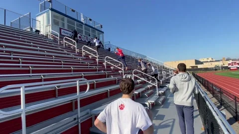 Bleachers Up Stock Video Footage | Royalty Free Bleachers Up Videos | Pond5