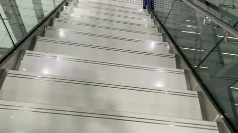 Braille block for blind handicap on the ... | Stock Video | Pond5