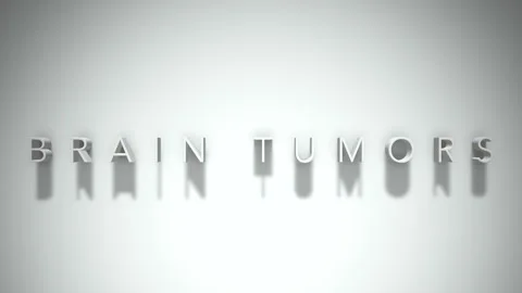 brain tumors 3D title animation white te... | Stock Video | Pond5