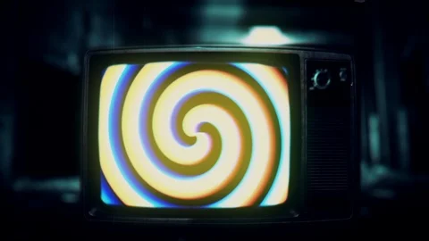 Brainwashing TV Hypnosis Television Zoom... | Stock Video | Pond5