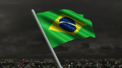 Brazilian Flag Animation – 4K Resoluti... | Stock Video | Pond5