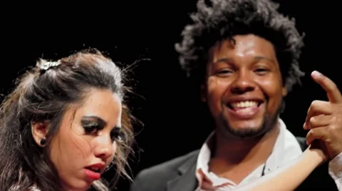 Brazilian Salsa Dancing in full costume | Stock Video | Pond5