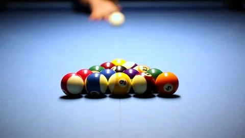 Pool Break Stock Videos – Royalty-Free HD & 4K Videos