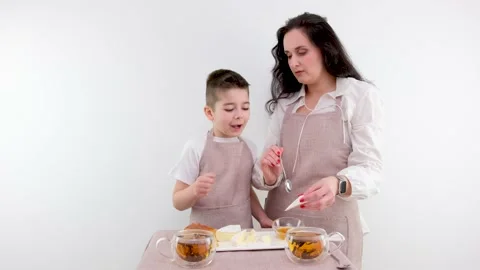 Mom Breakfast Boy Stock Videos – Royalty-Free HD & 4K Videos | Pond5