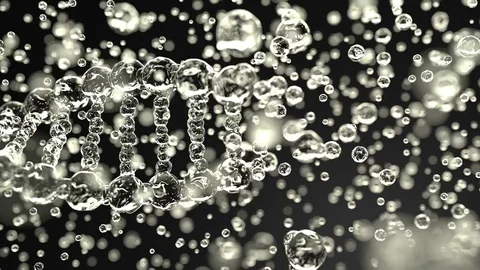 Breaking DNA molecule, seamless loop | Stock Video | Pond5