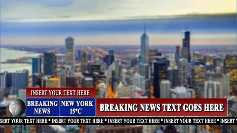 Breaking News Graphic and Lower Third Pack ~ After Effects #85366914