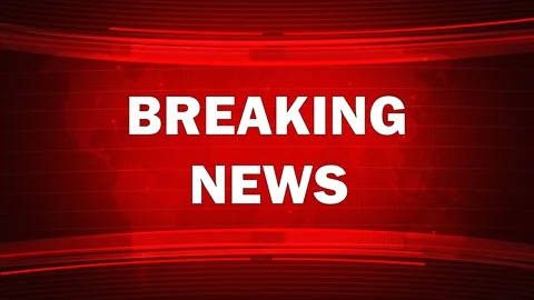 Breaking News Headline Template intro fo... | Stock Video | Pond5