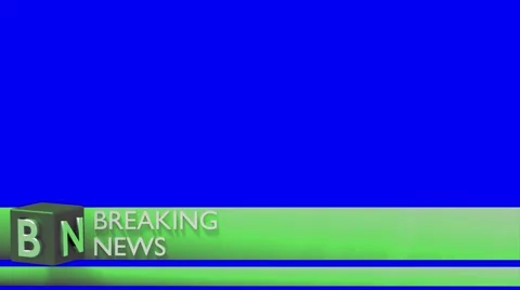 Breaking news lower third 3rd chyron l3r... | Stock Video | Pond5