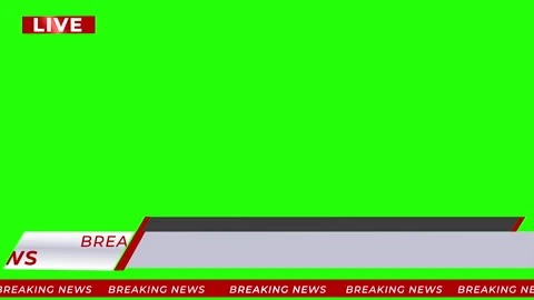 Breaking News - Lower third live breakin... | Stock Video | Pond5