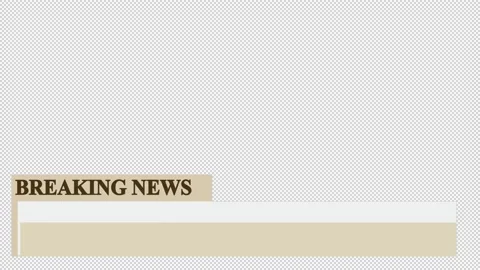 News Broadcast Overlays Stock Video Footage | Royalty Free News ...