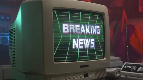Vintage Breaking News Stock Videos – Royalty-Free HD & 4K Videos