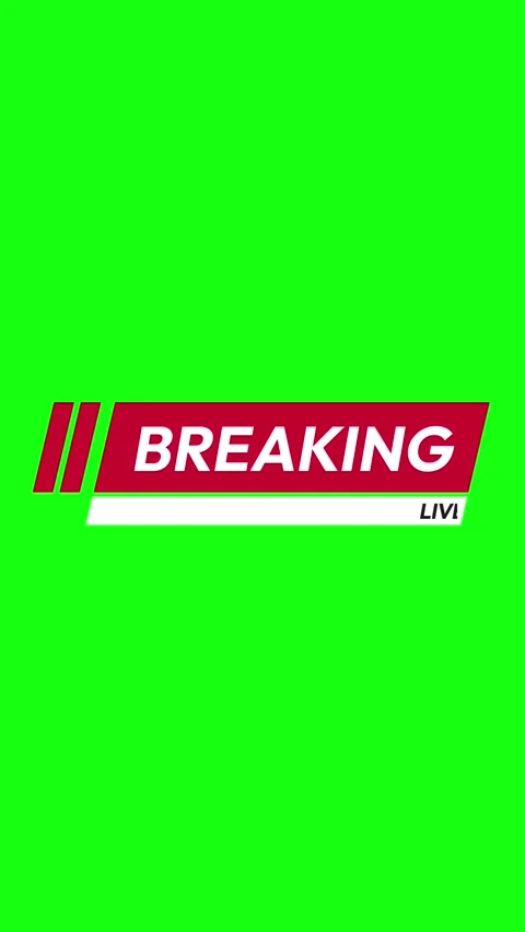 Breaking News Vertical 4k Animation with... | Stock Video | Pond5