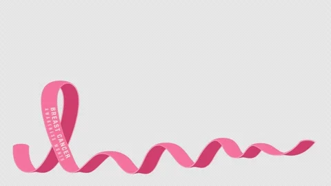 Breast Cancer Awareness Month Overlay | Stock Video | Pond5