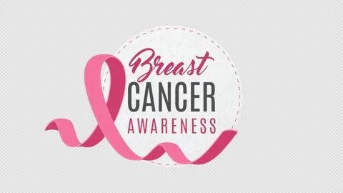 Breast Cancer Awareness Month Overlay Lo... | Stock Video | Pond5