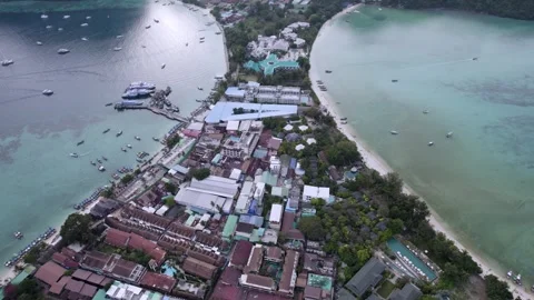 Breathtaking Aerial View of Sunset Point... | Stock Video | Pond5