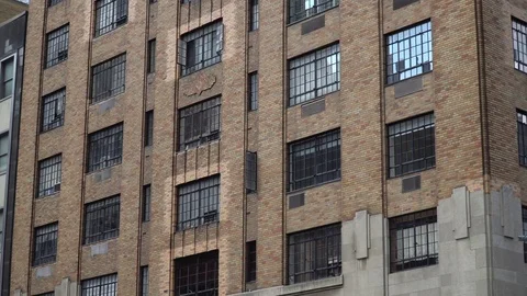 Brick apartment building day exterior es... | Stock Video | Pond5
