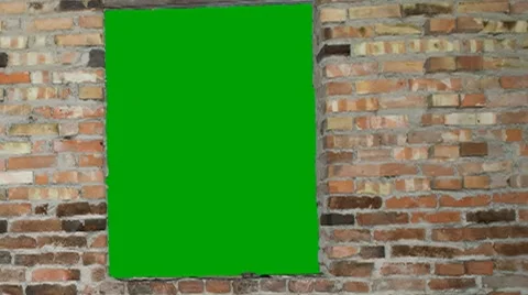 Brick Wall Green Screen Stock Videos – Royalty-Free HD & 4K Videos