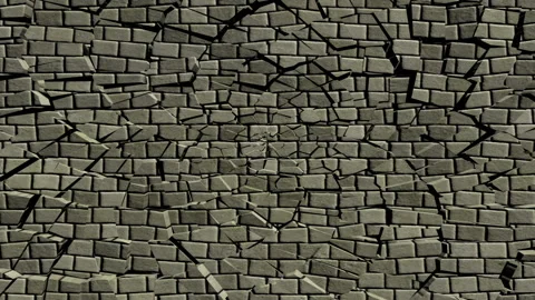 Brick Break Animation Stock Video Footage | Royalty Free Brick Break ...