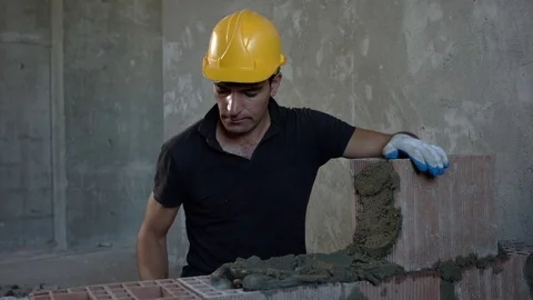 Brick Laying Stock Video Footage | Royalty Free Brick Laying Videos | Pond5
