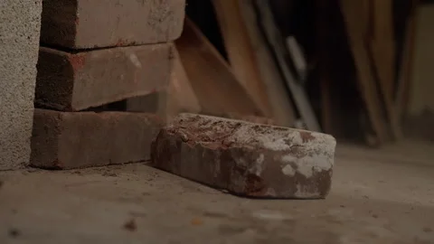 Falling Bricks Stock Footage ~ Royalty Free Stock Videos | Pond5