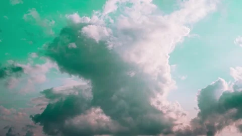Heavenly Clouds Transition Background Stock Video Footage | Royalty ...