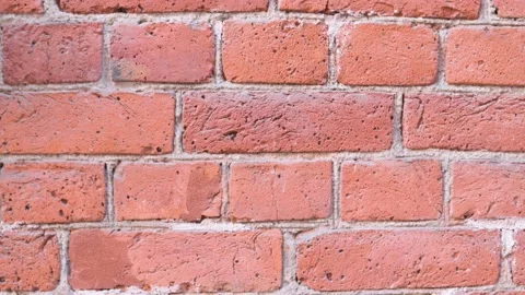 bright brick wall background texture por... | Stock Video | Pond5