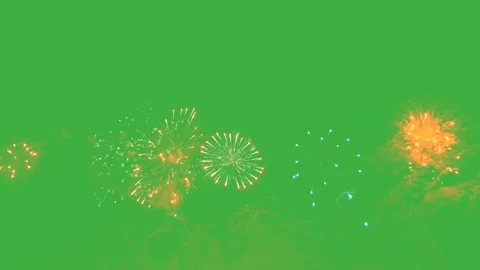 Green Screen Fireworks Stock Videos – Royalty-Free HD & 4K Videos