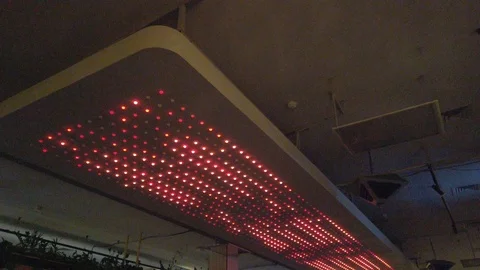 Bright colored LED SMD video wall with h... | Stock Video | Pond5