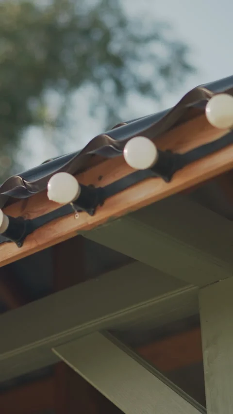 Outdoor Festoon Lighting Stock Videos – Royalty-Free HD & 4K Videos