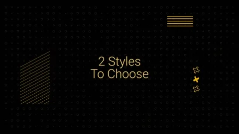 After Effects Template: Bright Geometric Titles #172571578