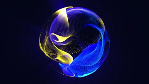 Particle Sphere Stock Video Footage | Royalty Free Particle Sphere ...