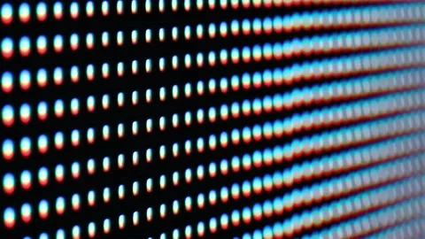 Bright LED SMD video wall with high satu... | Stock Video | Pond5