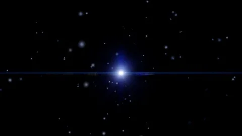 Bright light with lens flare moving. Bac... | Stock Video | Pond5