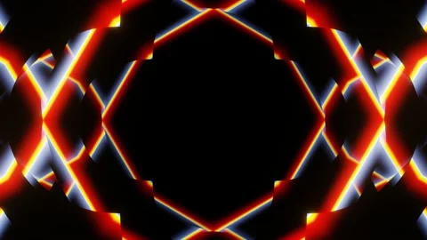 Bright pulsating animation for visualiza... | Stock Video | Pond5