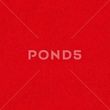 Bright red felt rough texture. Seamless square background, tile ready ...